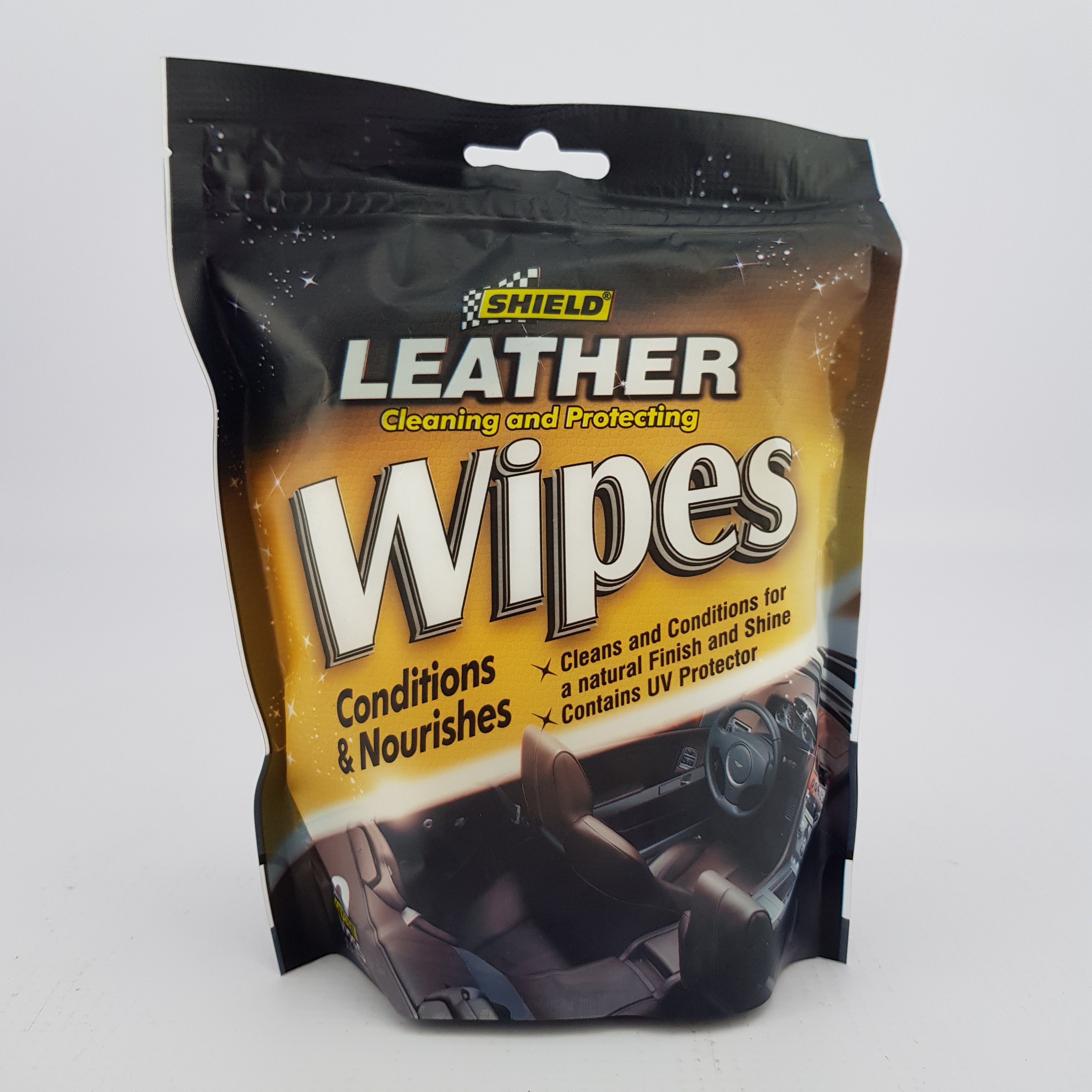 Shield Leather Wipes