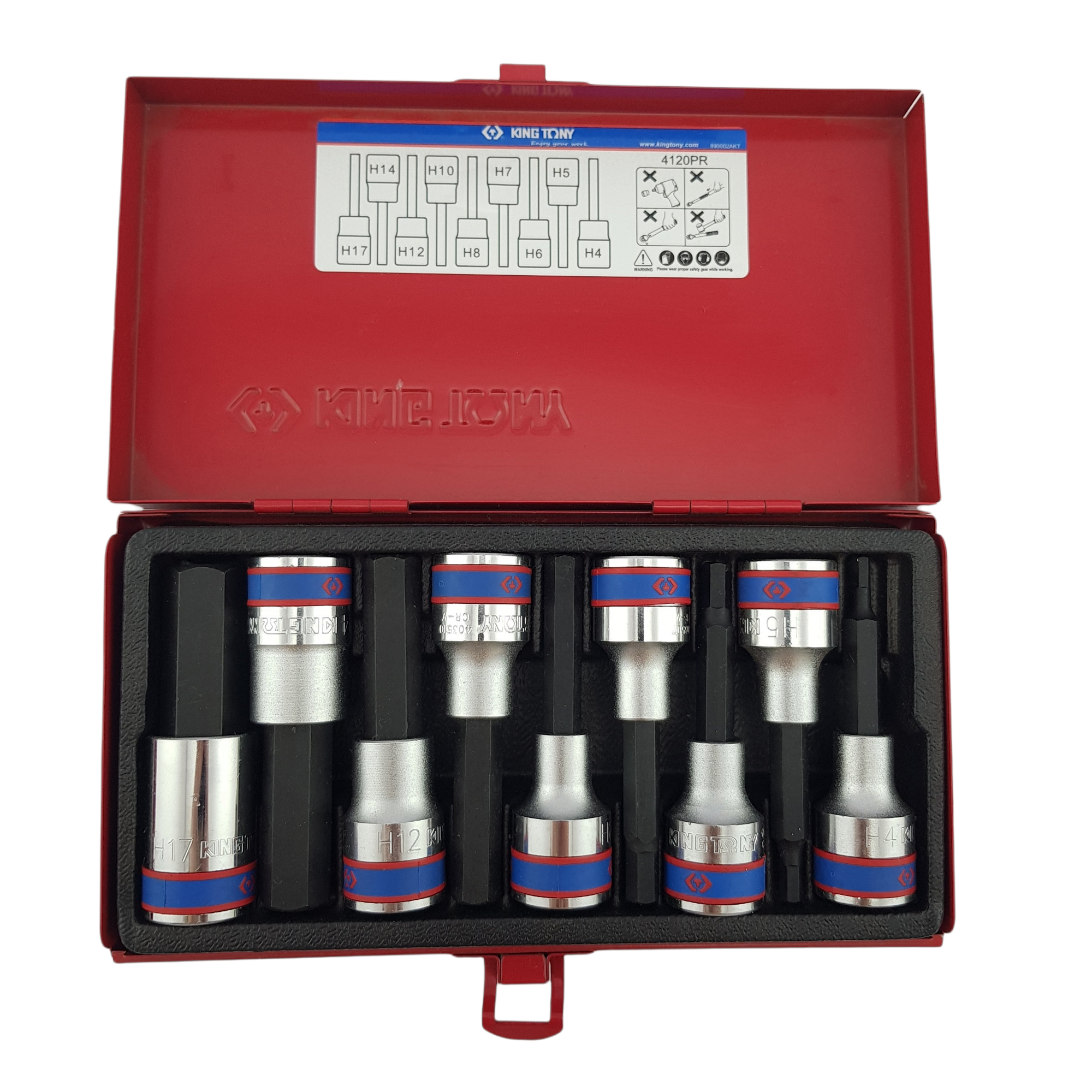 1/2 King Tony Allen Key Socket Set