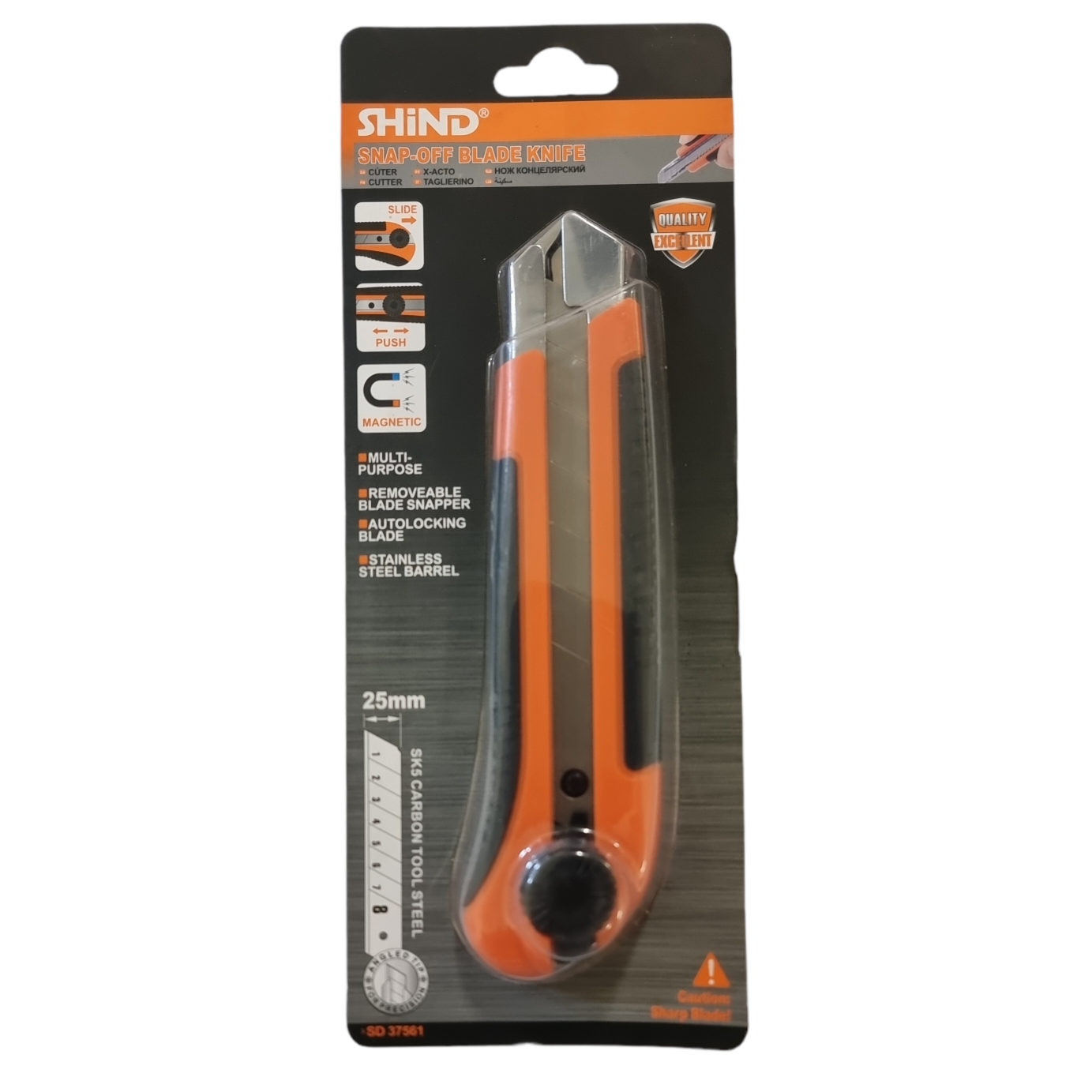 Shind - Snap-Off Blade Knife 25mm